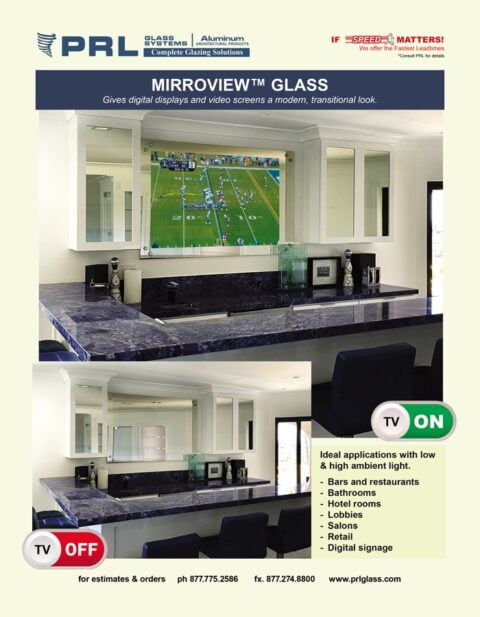 MIRROVIEW GLASS TV Screens